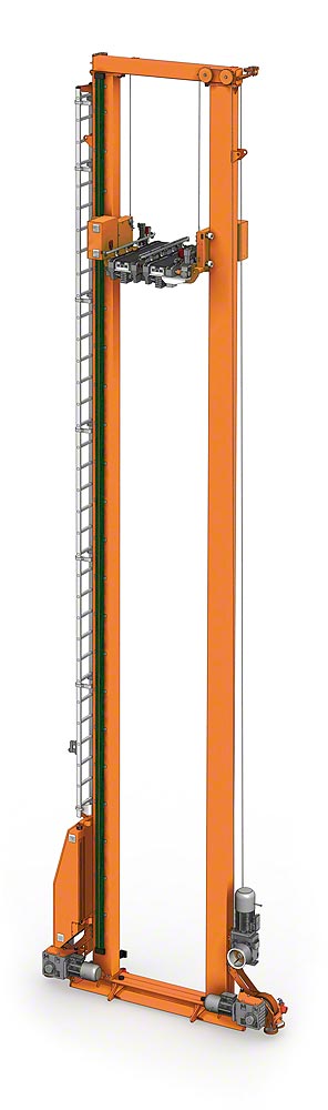 Stacker cranes for boxes - Mecalux.com.au Stacker cranes for boxes - Mecalux.com.au