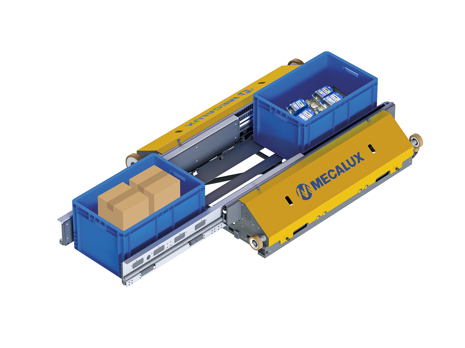Shuttle System (storage solution for boxes) - Mecalux.com.au