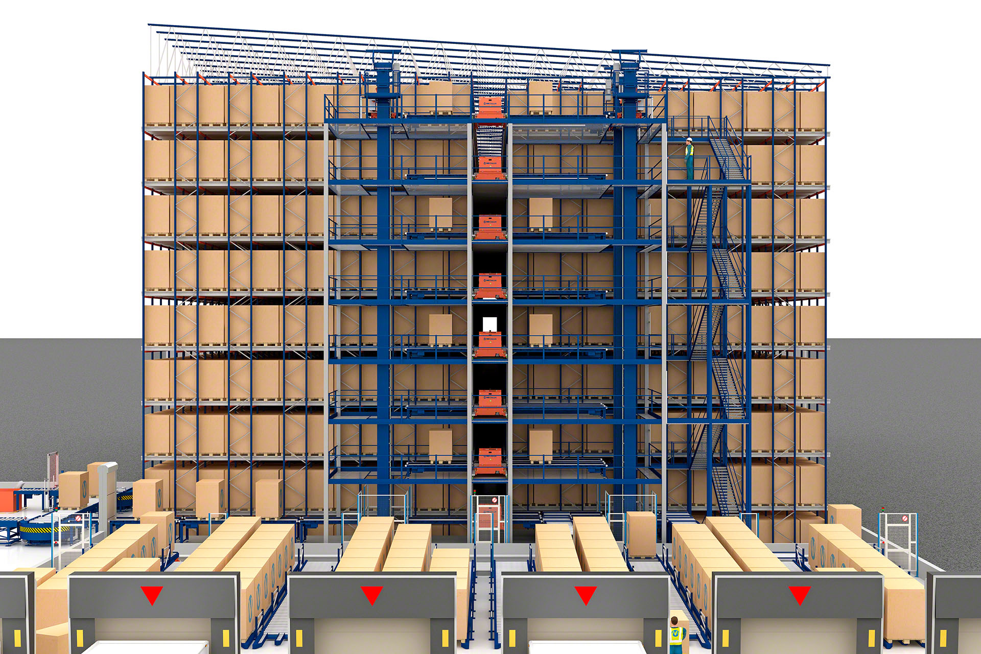 Automated Pallet Shuttle - Mecalux.com.au