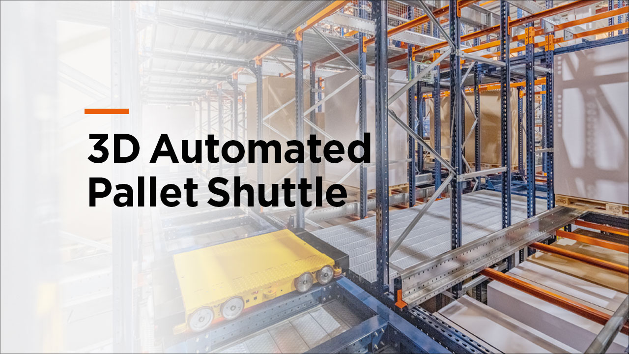 [Video] How does the 3D Automated Pallet Shuttle work? - Mecalux.com.au