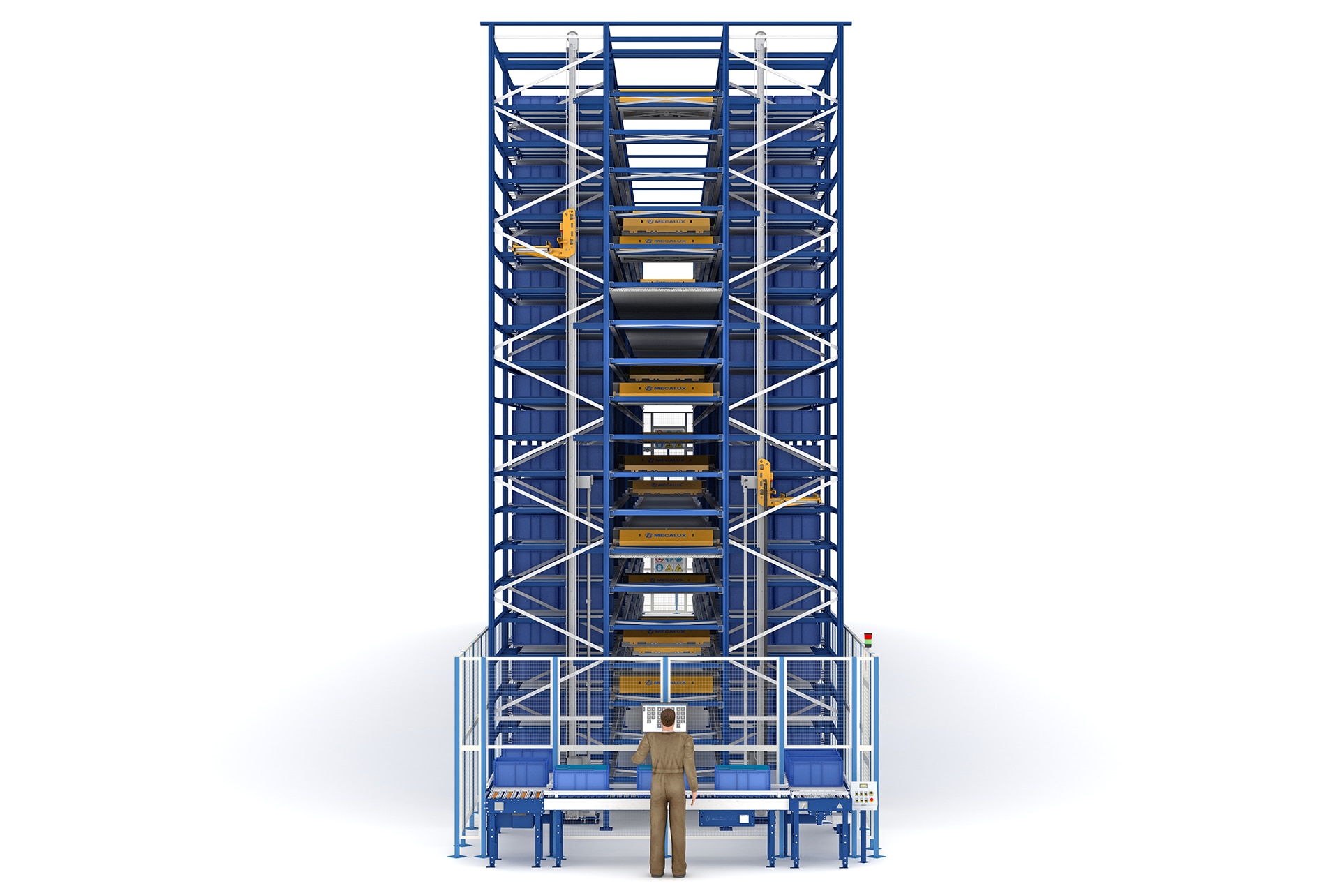 Shuttle System (storage solution for boxes) - Mecalux.com.au